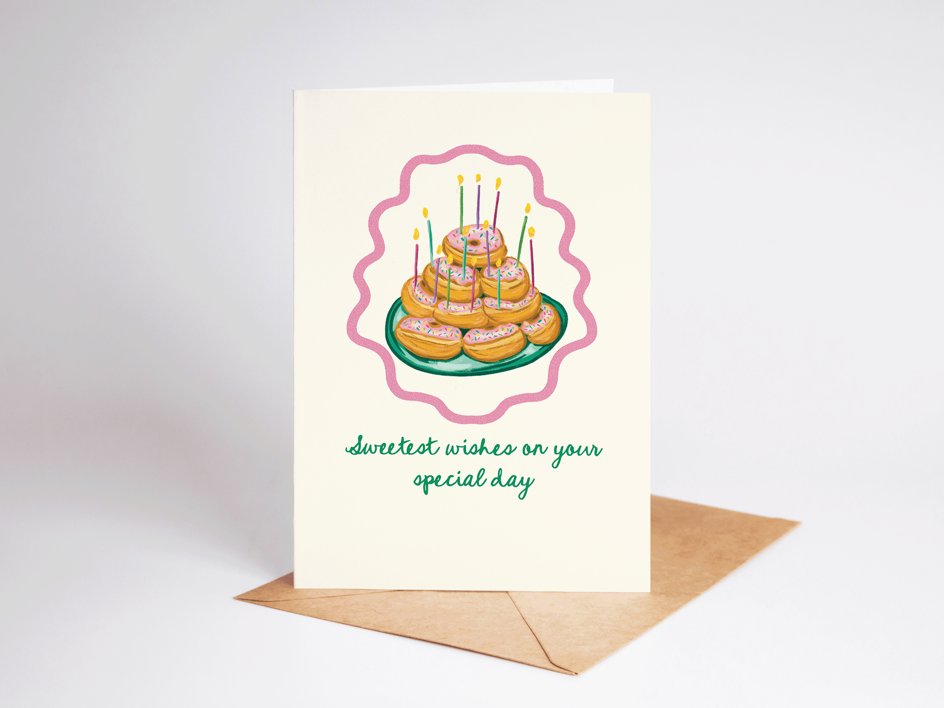 The Shelley Society - Sweetest Wishes Donuts & Sprinkles Birthday Gree
