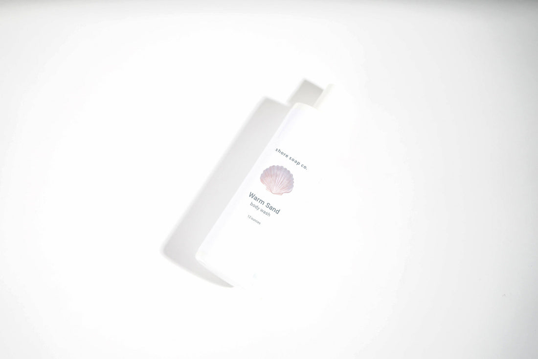 Shore Soap- Warm Sand Body Wash 8 Ounce